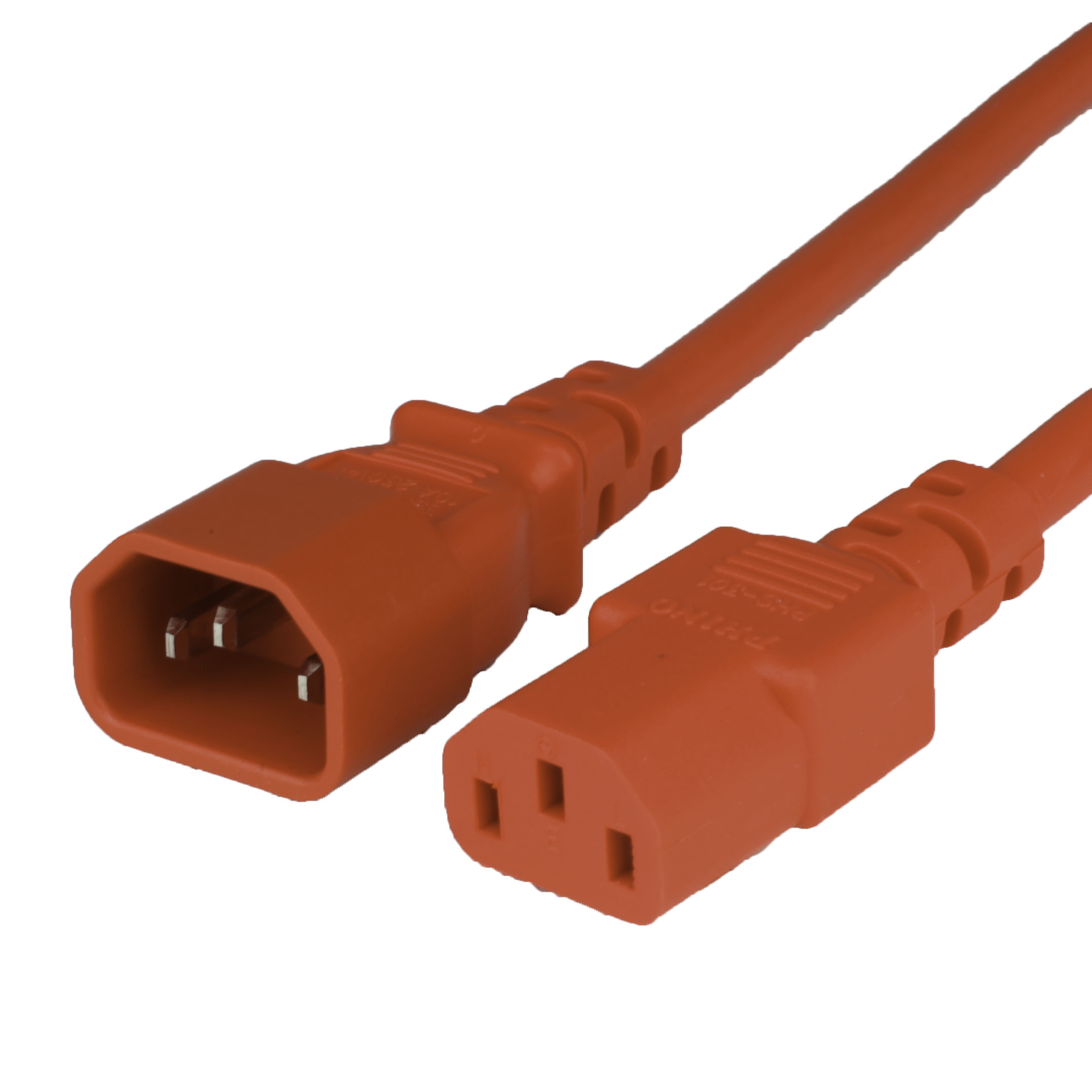 5FT C13 C14 15A 250V RED Power Cord